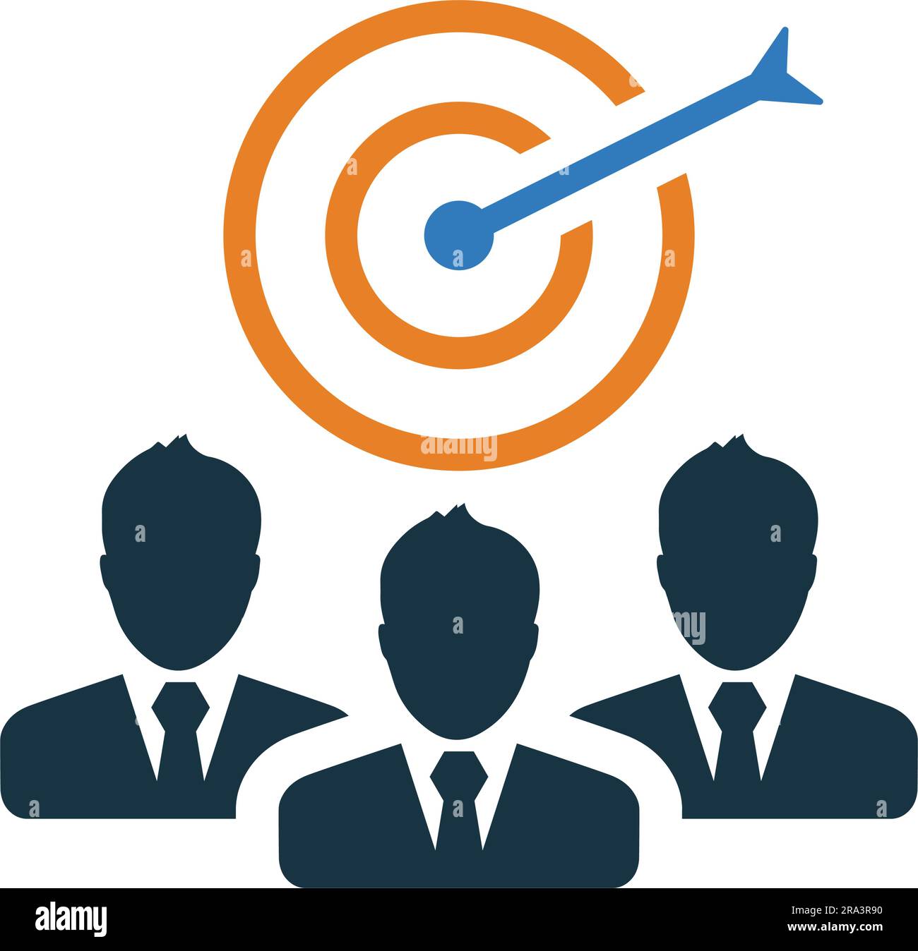 Aim icon Stock Vector Images - Alamy