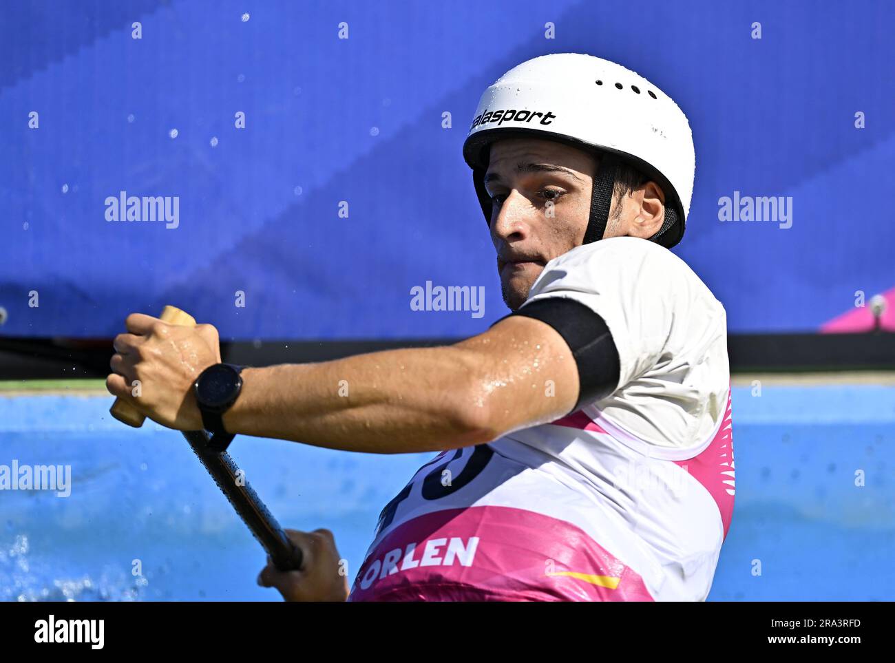 Krakow. Poland. 30 June 2023. Canoe Slalom. 2023 European Games. Kolna ...