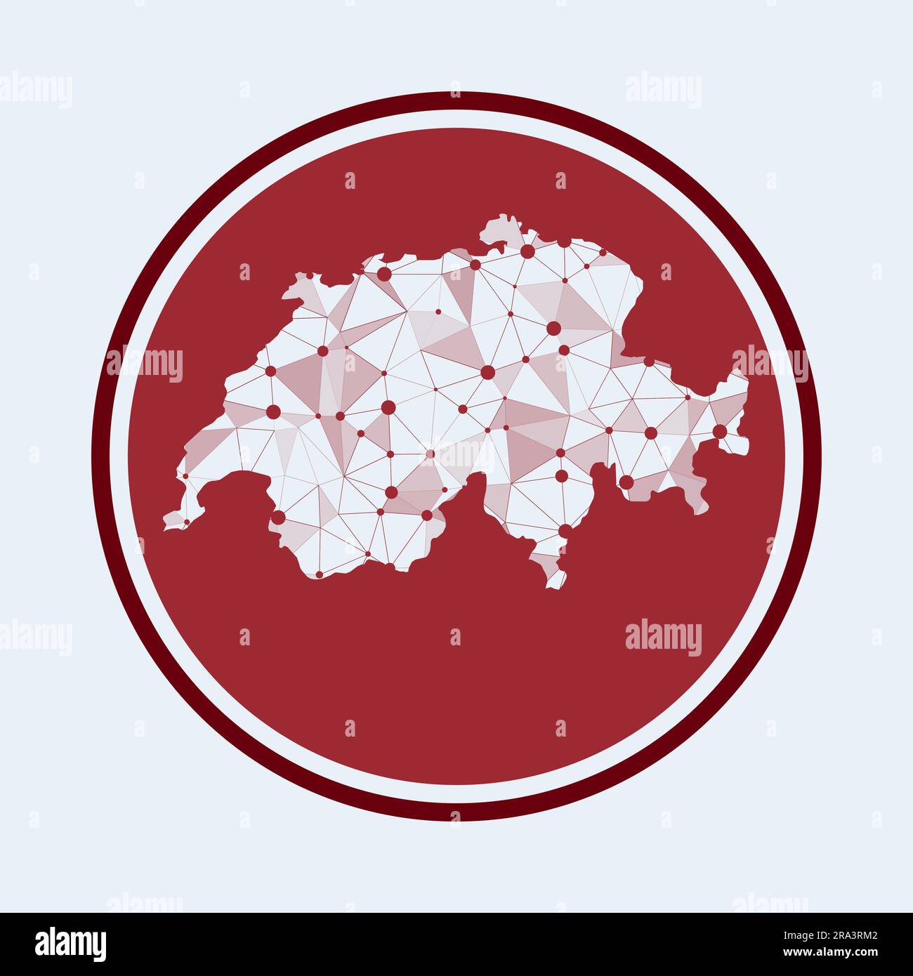 Swiss artistic map Stock Vector Images - Alamy