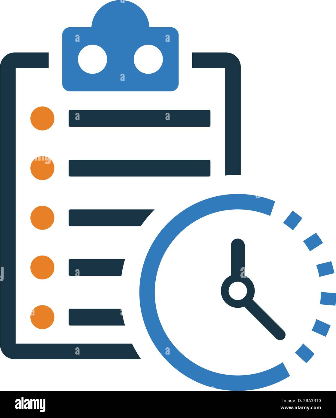Time Plan icon. Fully editable vector EPS use for printed materials and ...