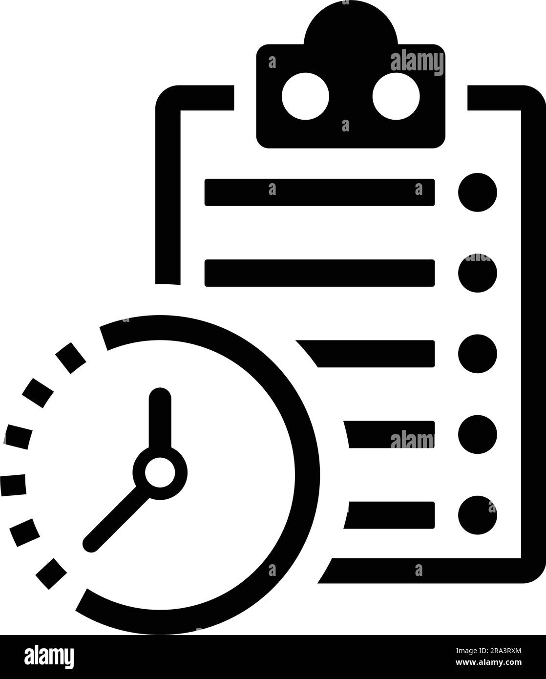 Time Plan icon. Fully editable vector EPS use for printed materials and ...