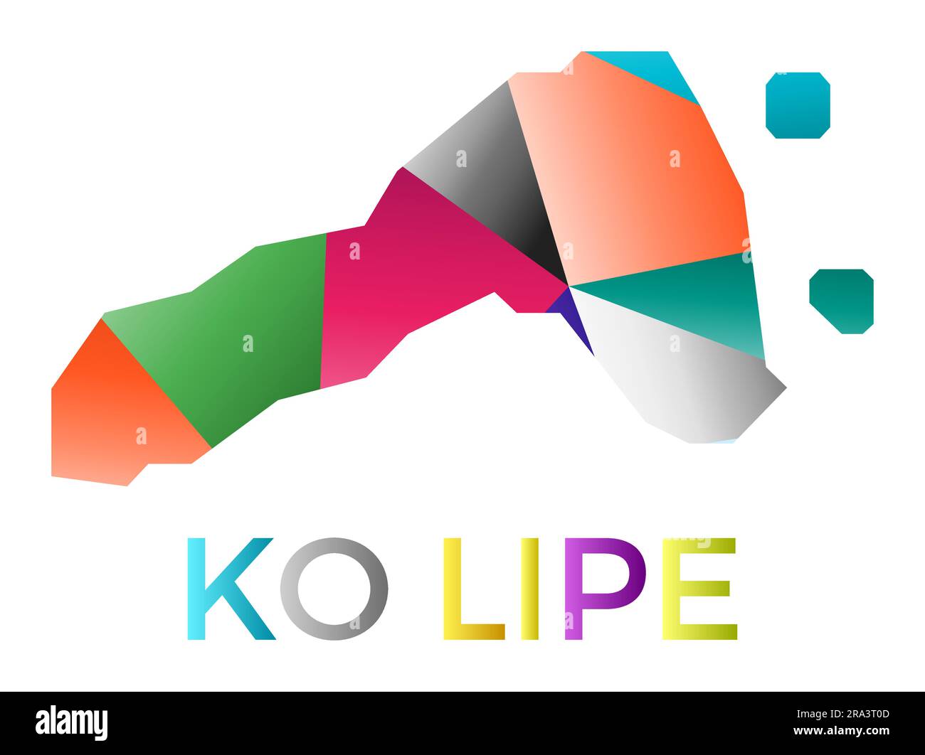 Ko modern logo hi-res stock photography and images - Alamy