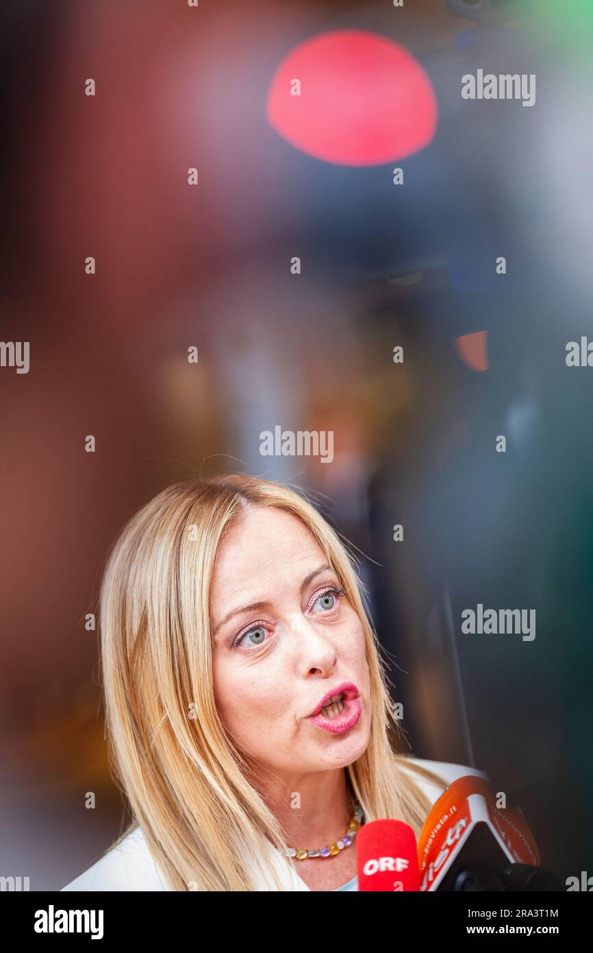 Giorgia meloni italie hi-res stock photography and images - Alamy