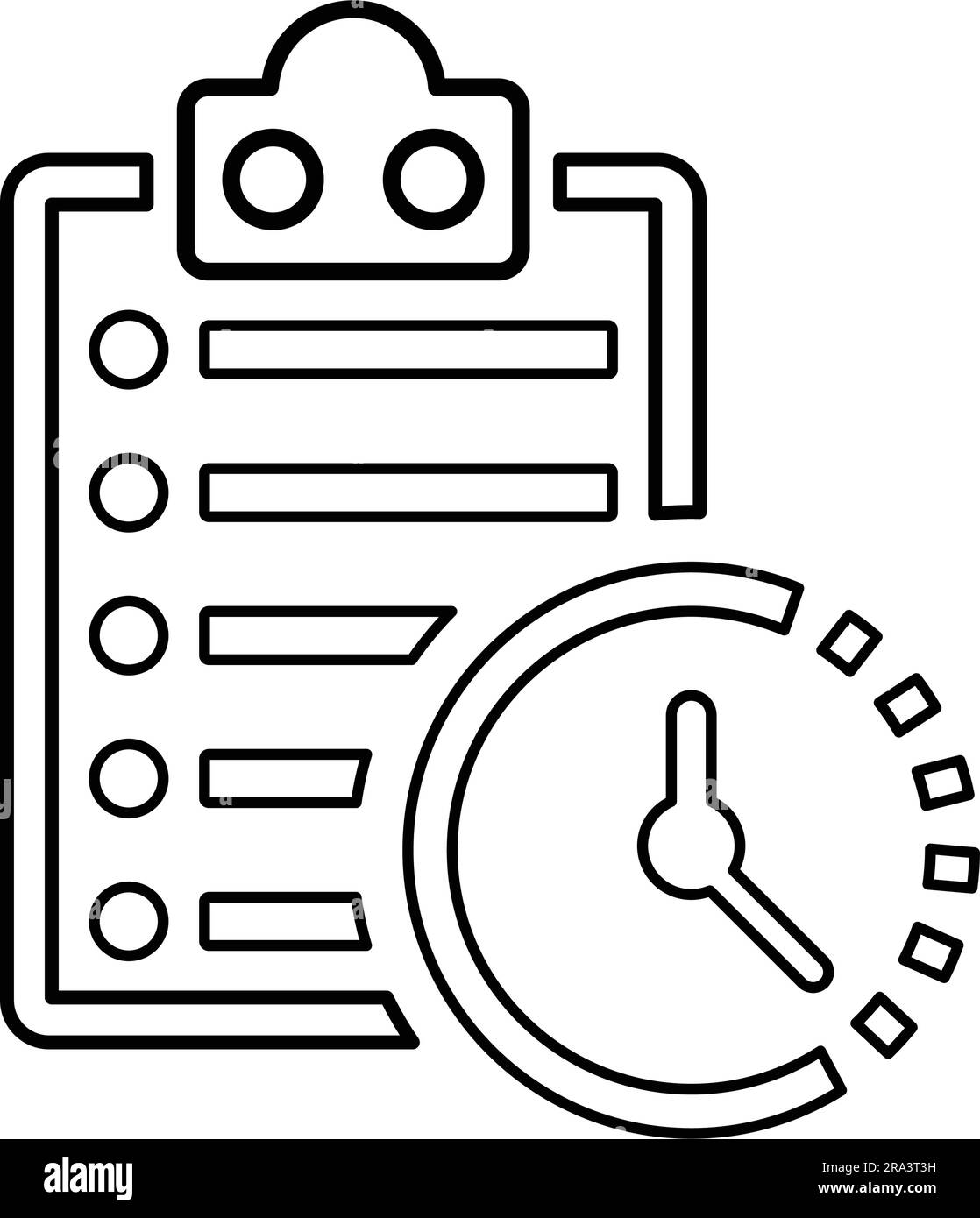 Time Plan icon. Fully editable vector EPS use for printed materials and ...