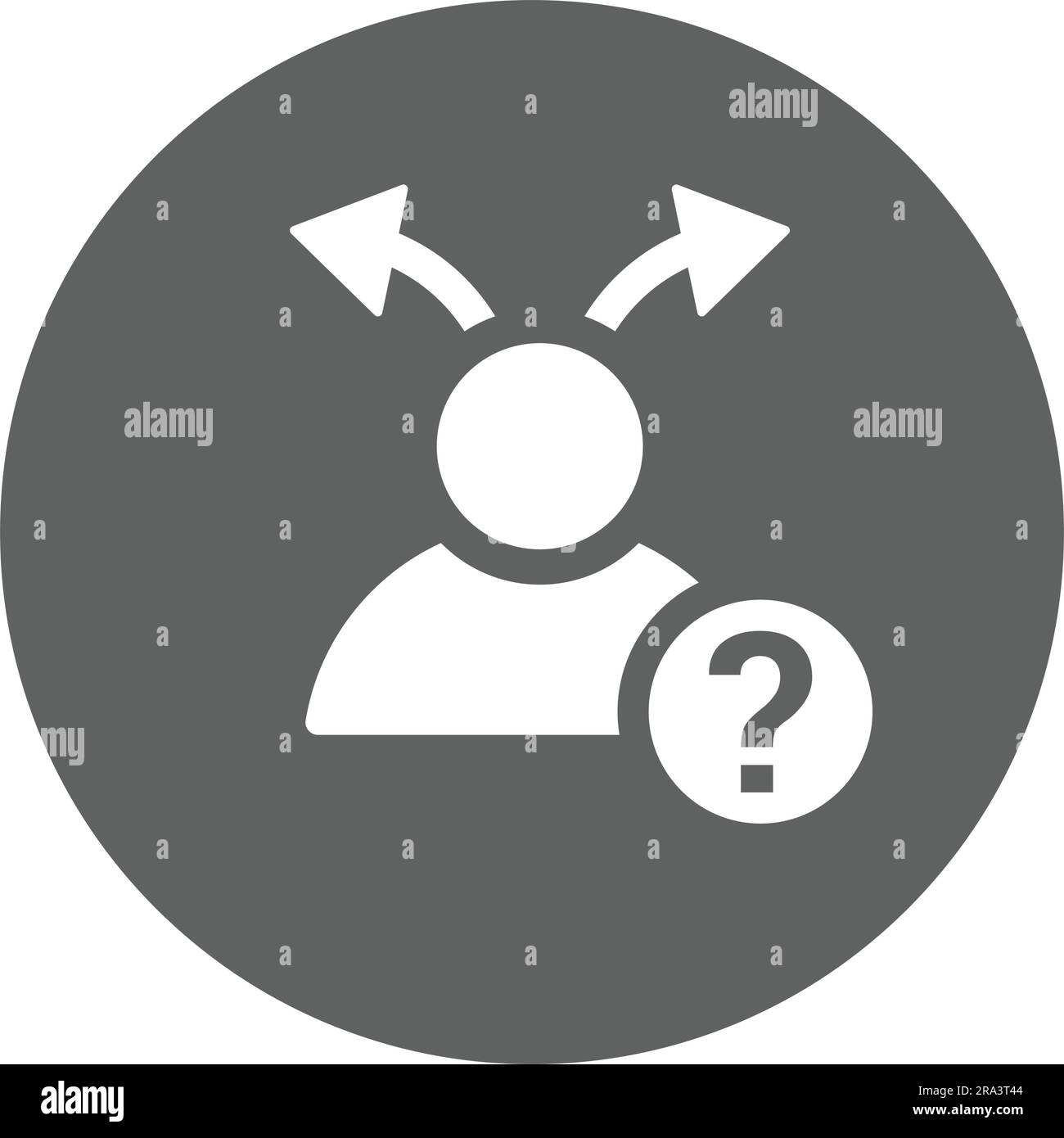 Uncertainty icon.. Fully editable vector EPS use for printed materials ...