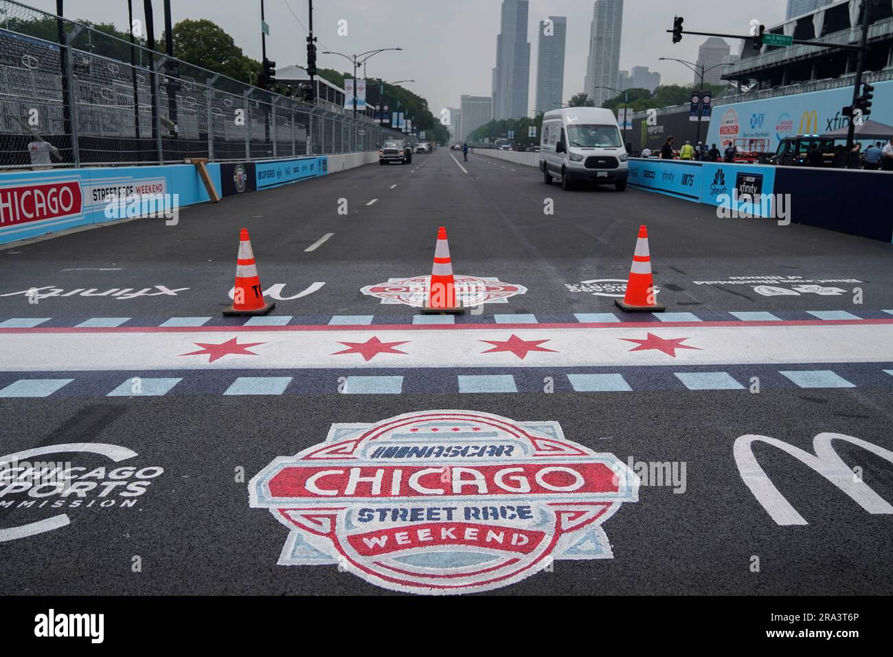Preparation continues for the inaugural NASCAR Chicago Street Race ...