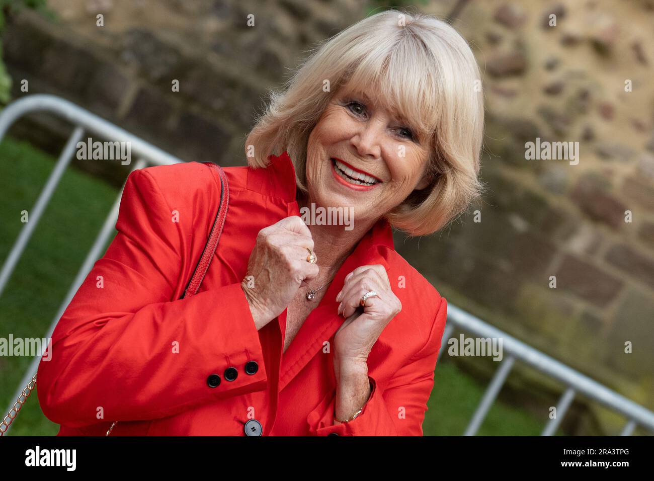 Bad Hersfeld, Germany. 30th June, 2023. Former lottery fairy Karin ...
