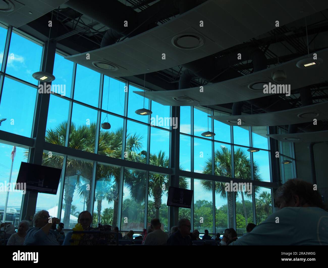 Amtrak Auto-Train Passengers at the Sanford, Florida, Terminal, June 1 ...