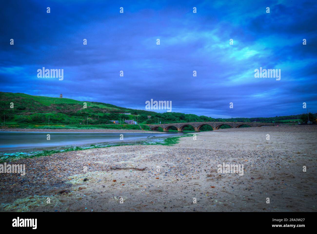 banff estuary aberdeenshire scotland Stock Photo - Alamy
