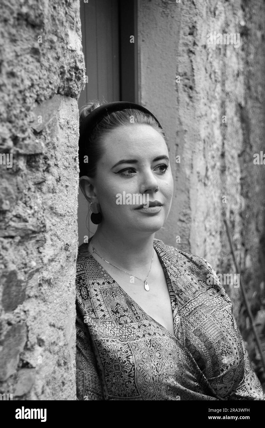 Australian soprano singer Black and White Stock Photos & Images - Alamy