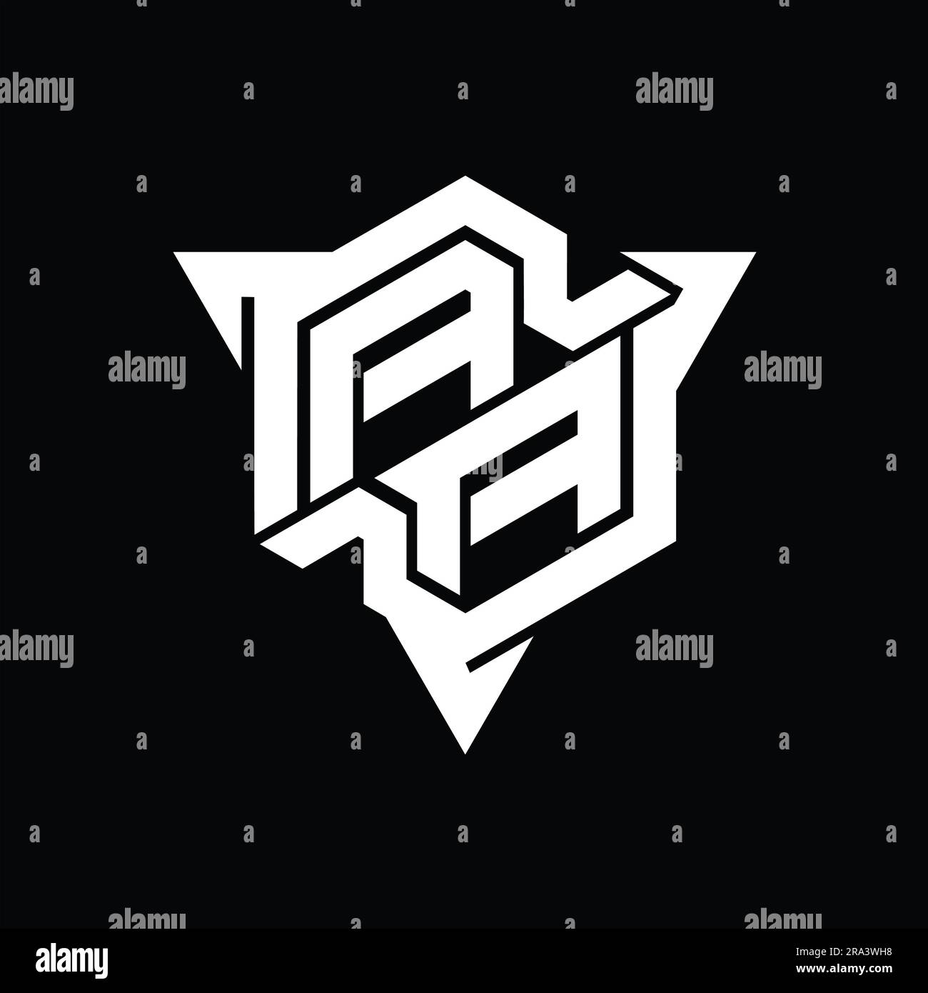 Aa gaming logo hi-res stock photography and images - Alamy