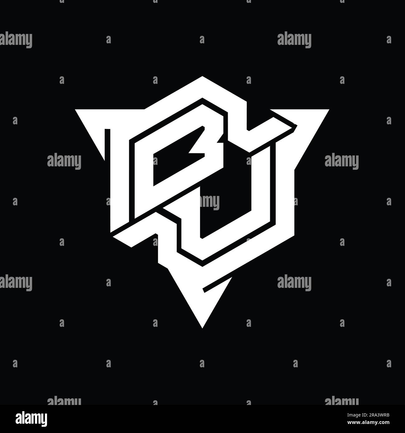 Bu gaming logo hi-res stock photography and images - Alamy