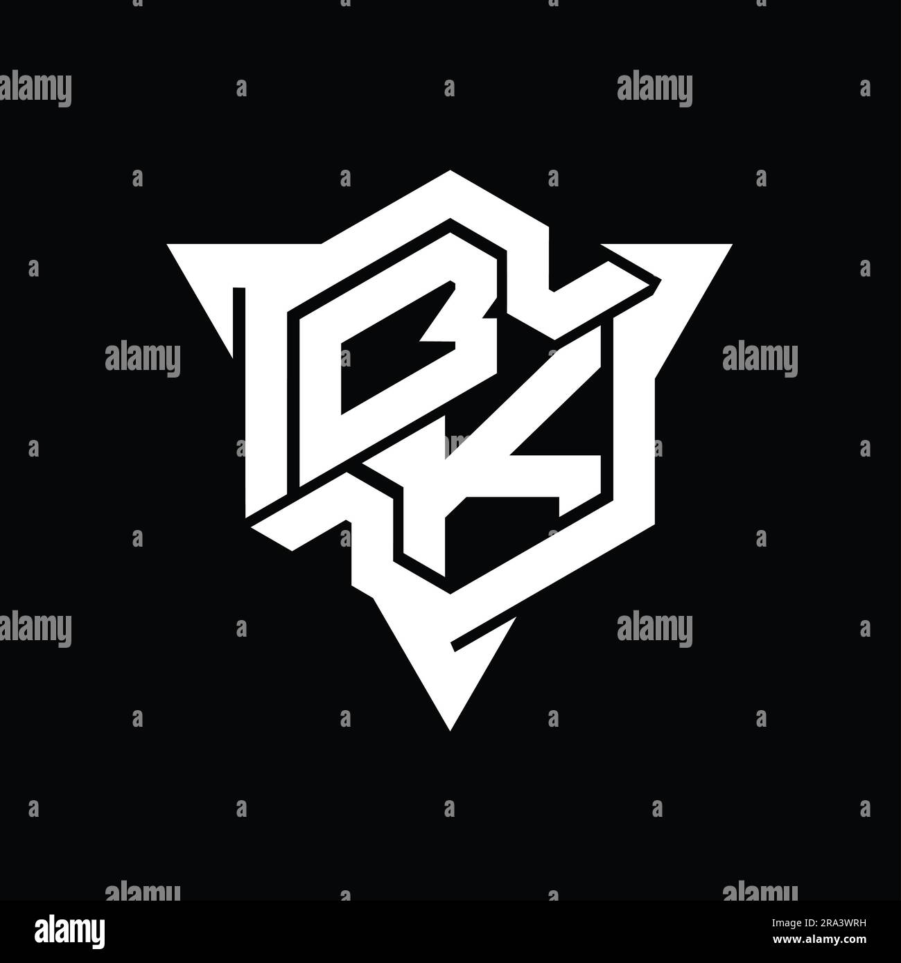 Bk gaming logo hi-res stock photography and images - Alamy