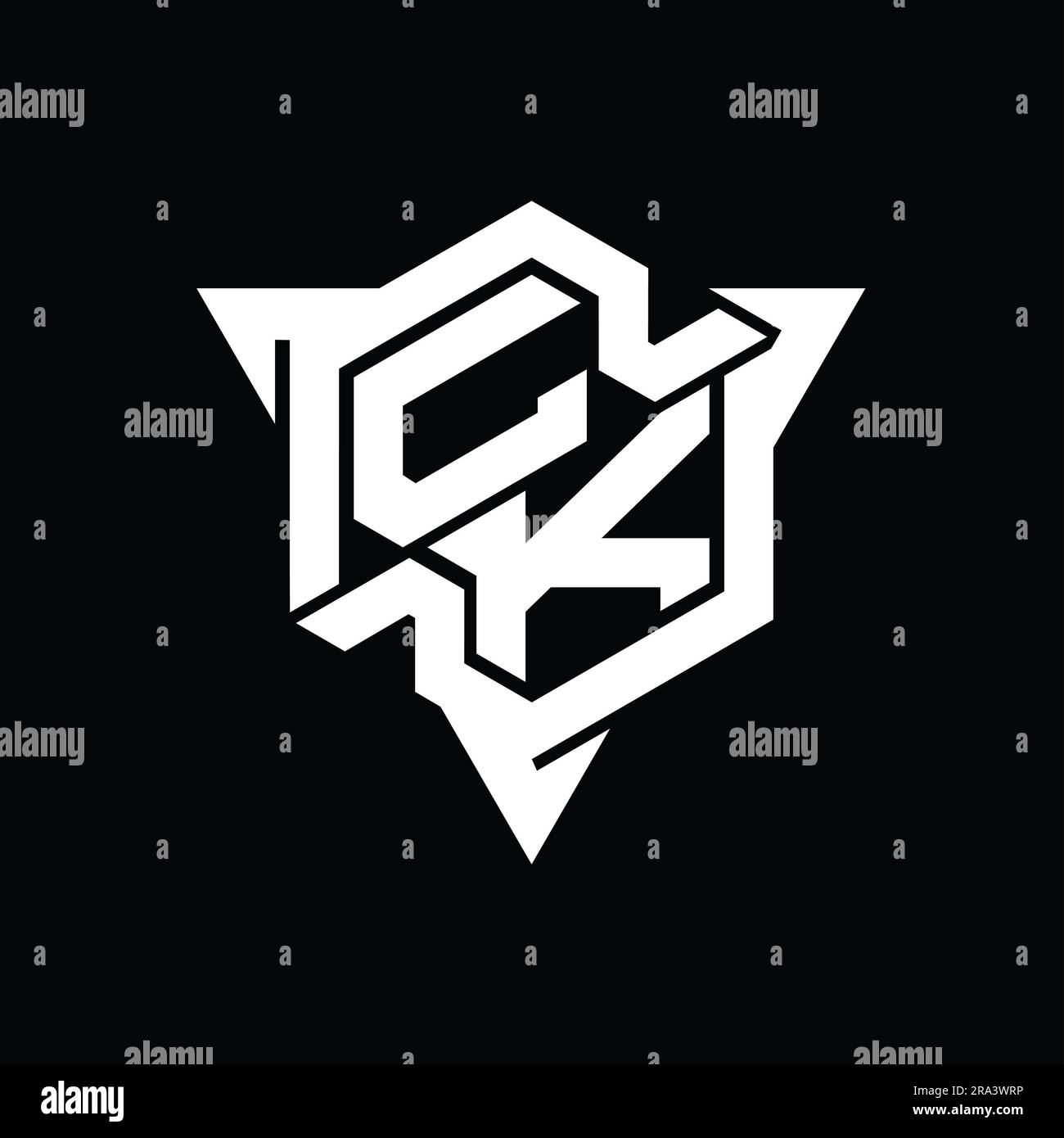 Ck gaming logo hi-res stock photography and images - Alamy