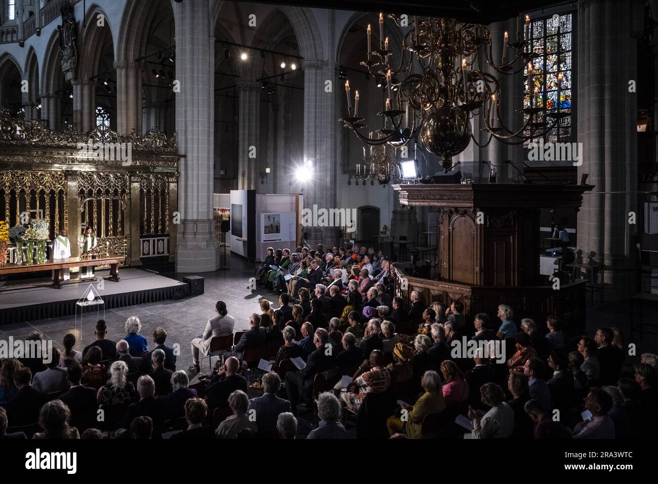 Dutch churches commemorate the abolition of slavery during a service in ...