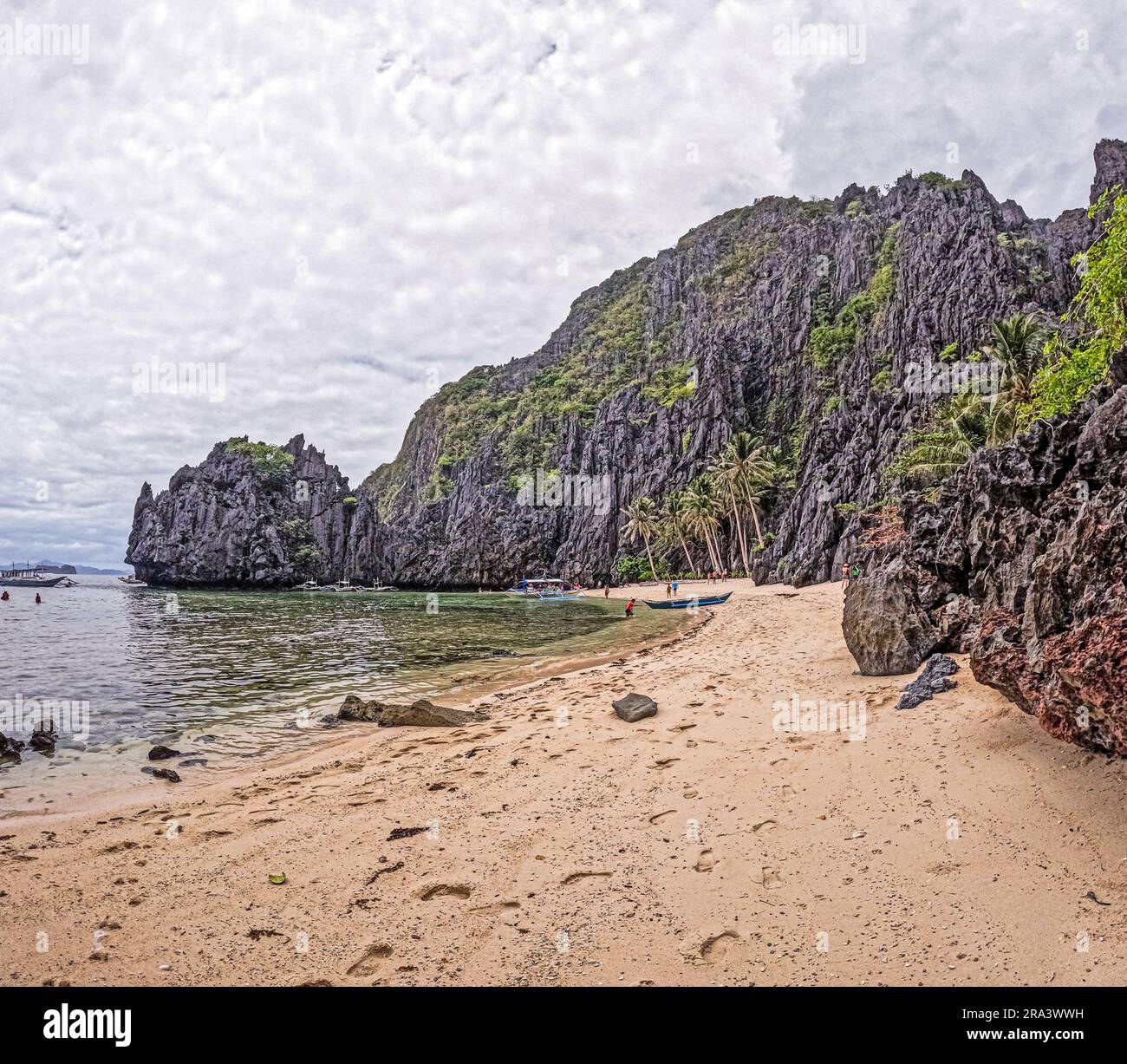 Picture of Jiji beach at Secret Laggon near El Nido on the Philippine ...