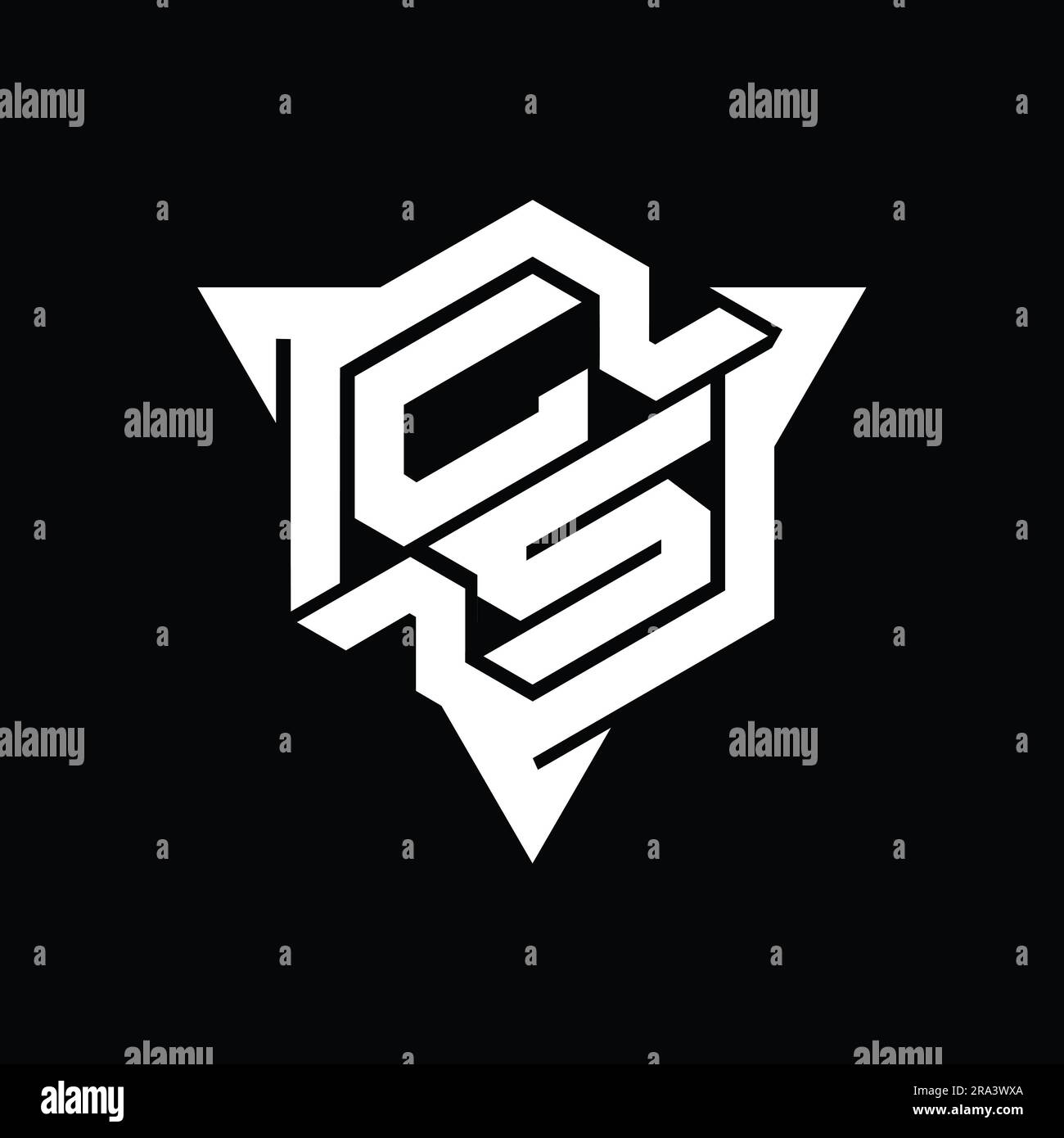 Cs gaming logo hi-res stock photography and images - Alamy