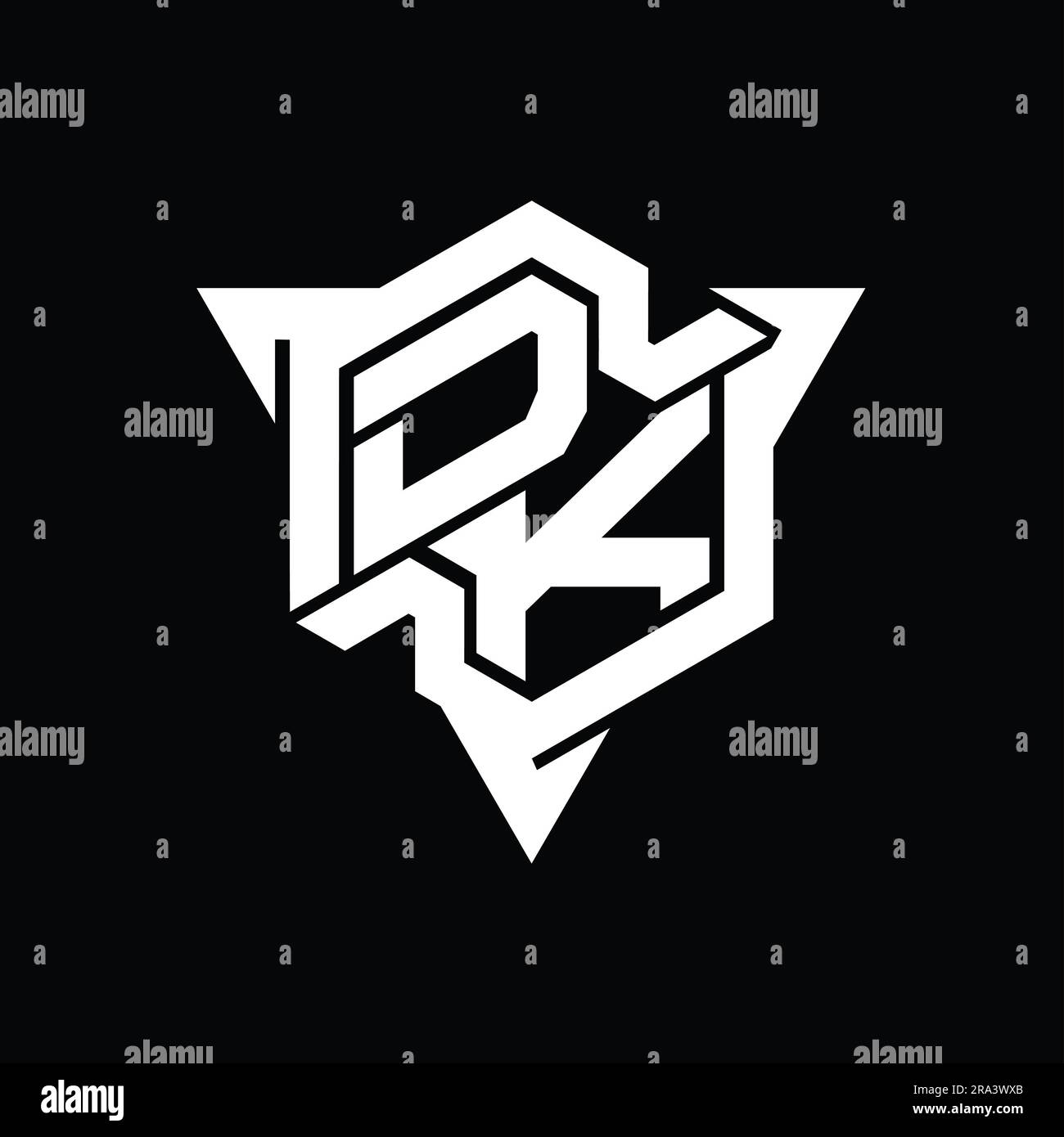 Dk logo black hi-res stock photography and images - Alamy