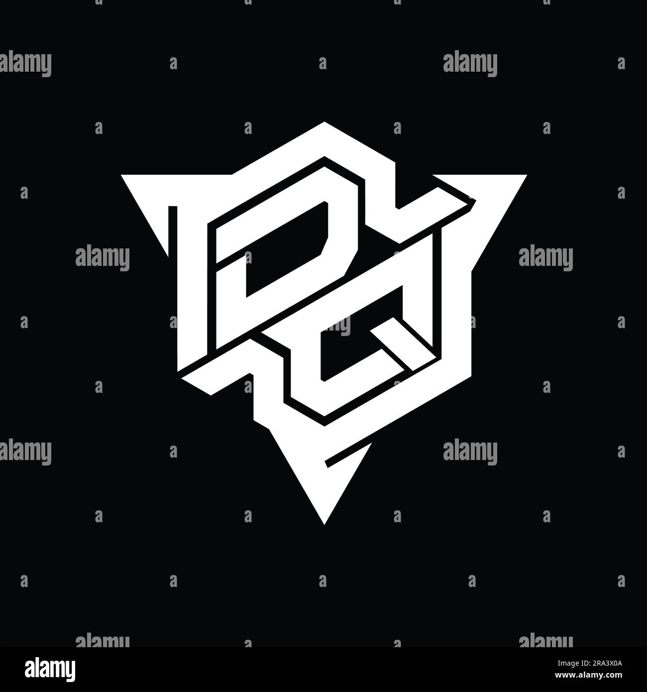 Dq gaming logo hi-res stock photography and images - Alamy