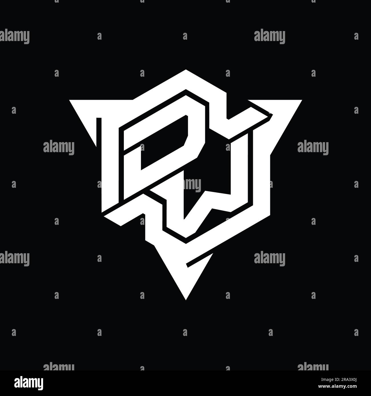 Dw gaming logo hi-res stock photography and images - Alamy