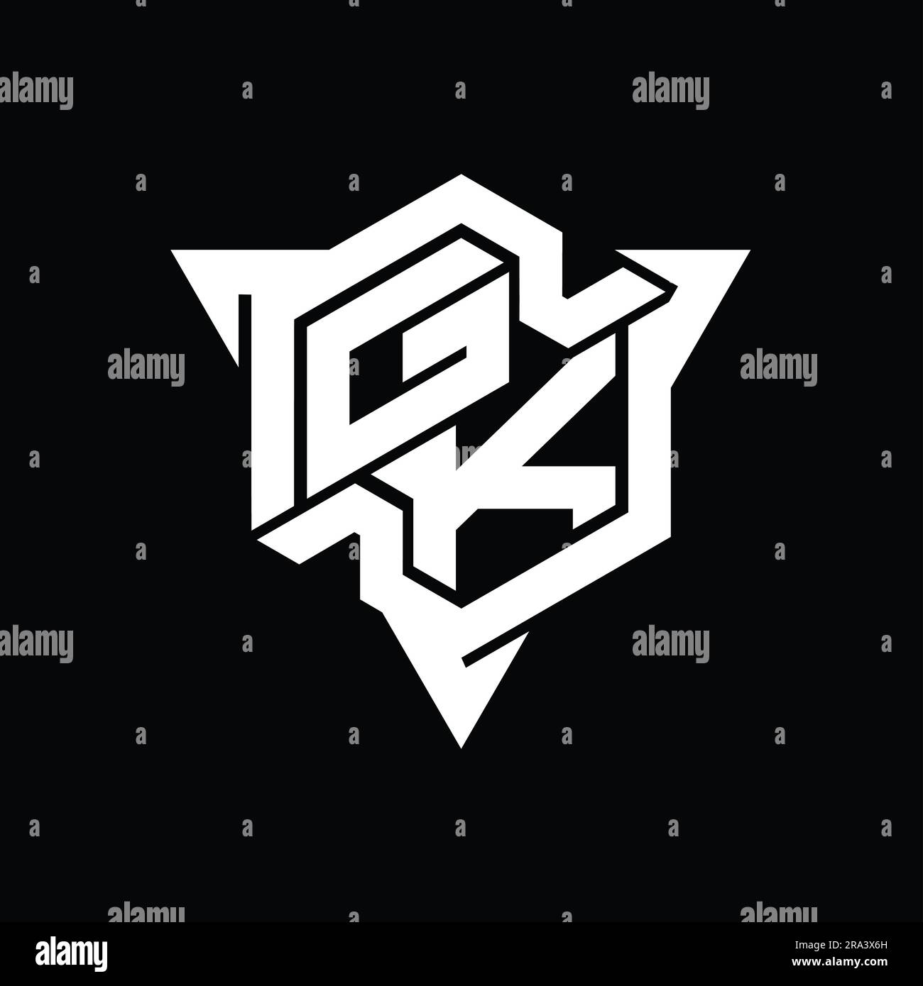 Gk gaming logo hi-res stock photography and images - Alamy