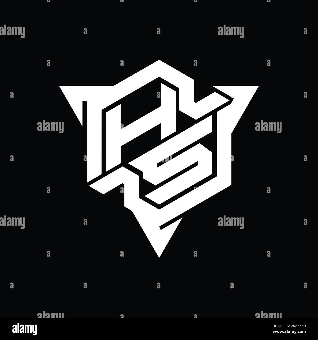 Hs gaming letters hi-res stock photography and images - Alamy