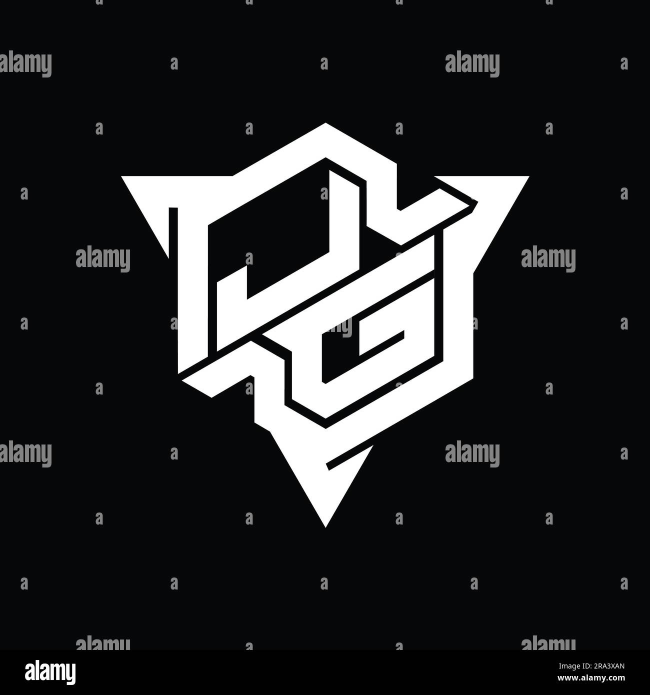 Jg gaming logo hi-res stock photography and images - Alamy