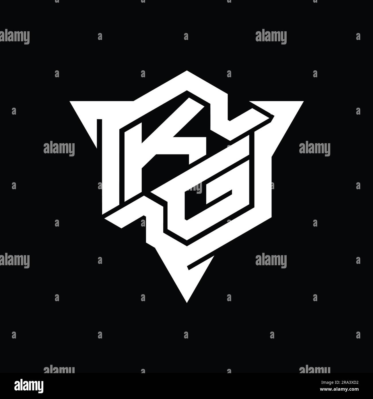 Kg gaming letters hi-res stock photography and images - Alamy