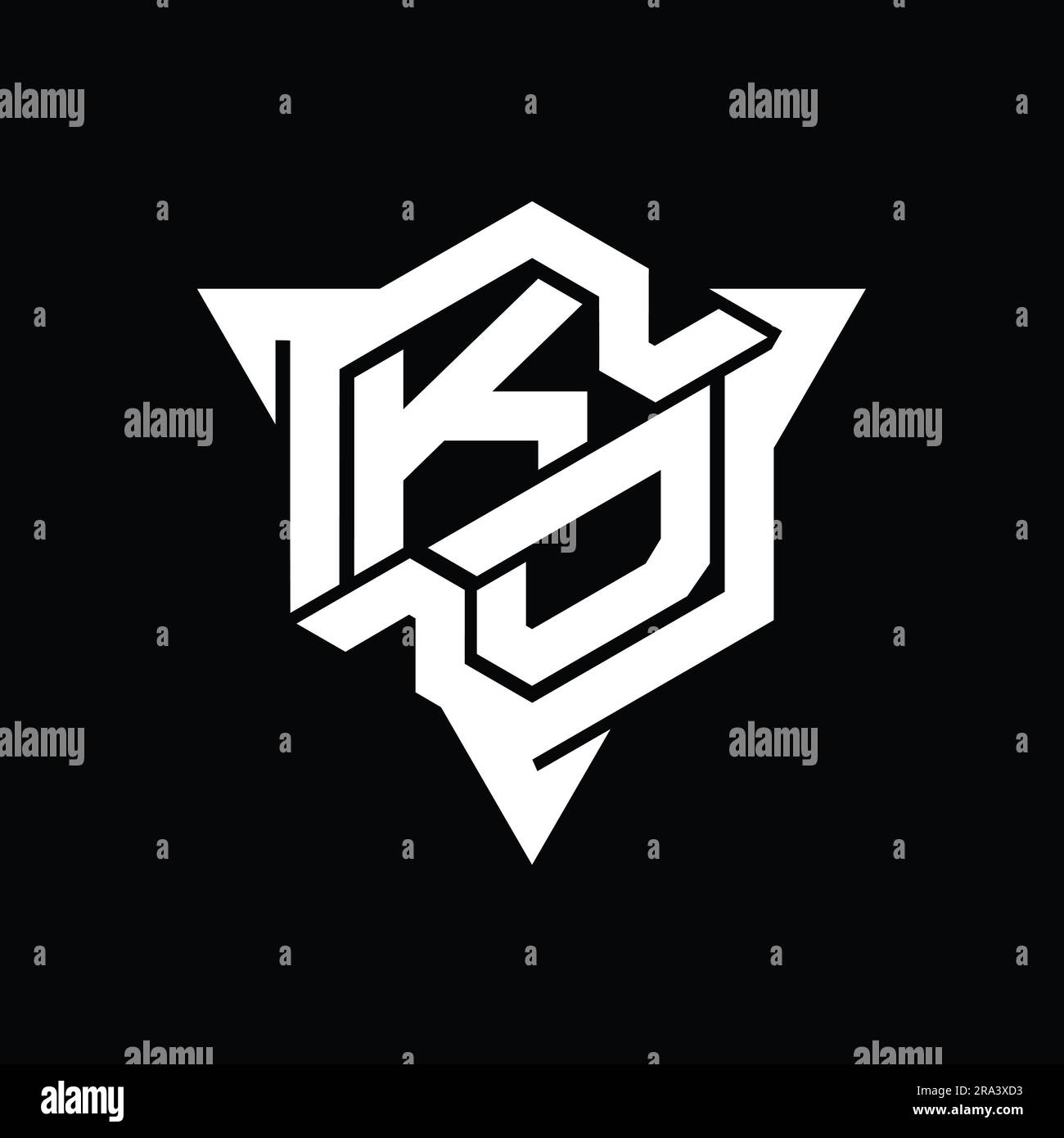 Kd gaming letters hi-res stock photography and images - Alamy