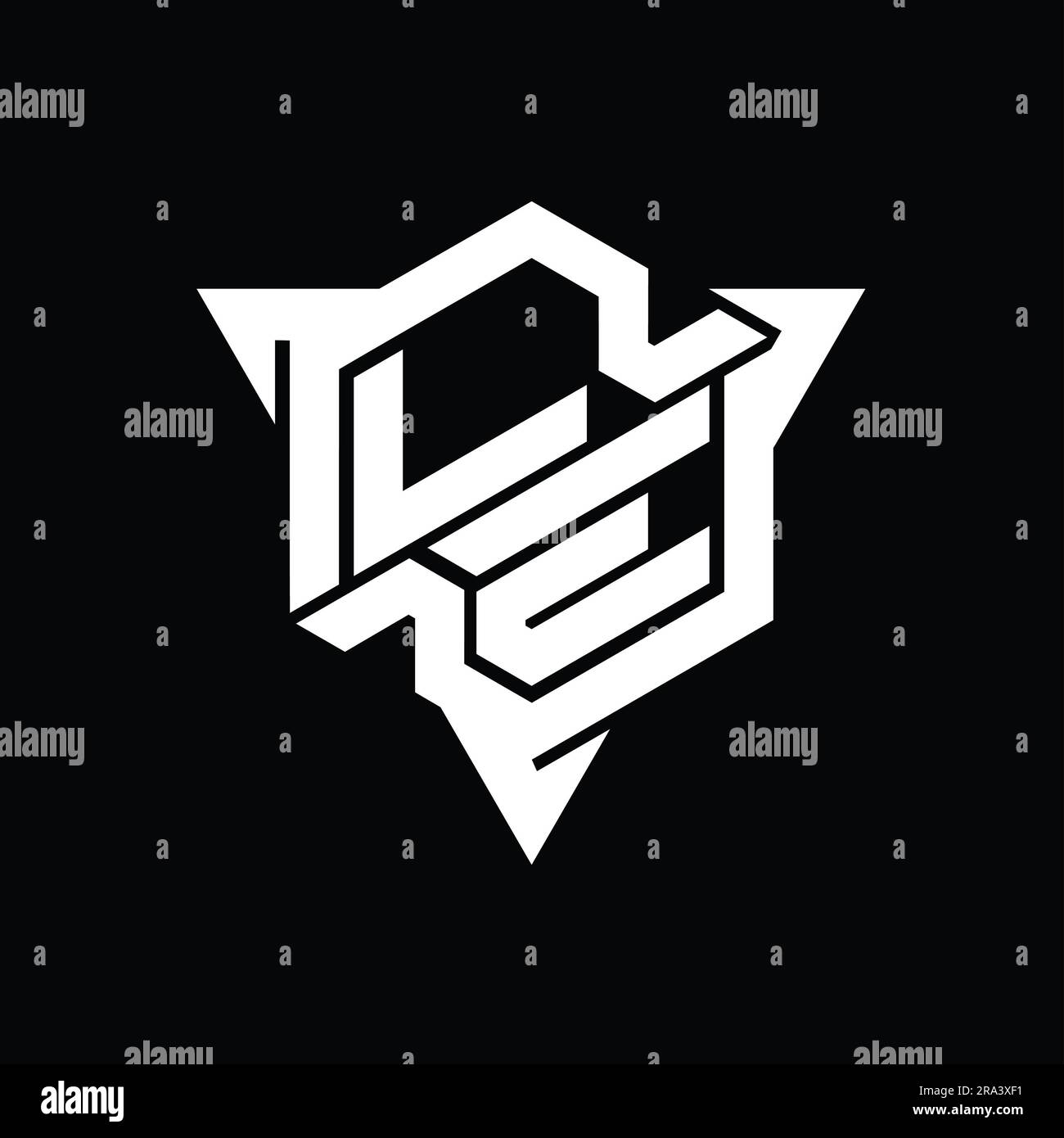 Le gaming logo hi-res stock photography and images - Alamy