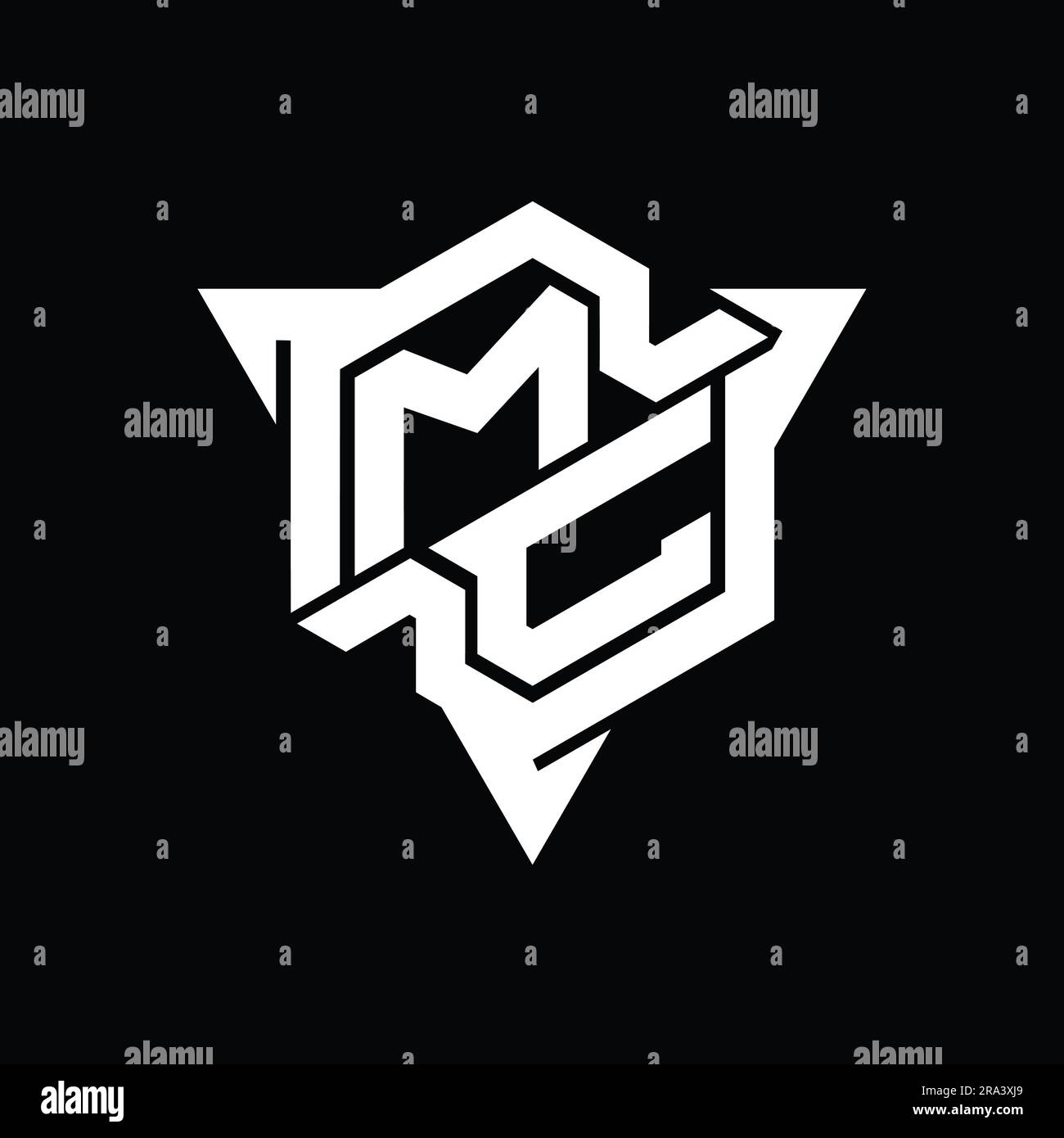 Mc gaming letters hi-res stock photography and images - Alamy