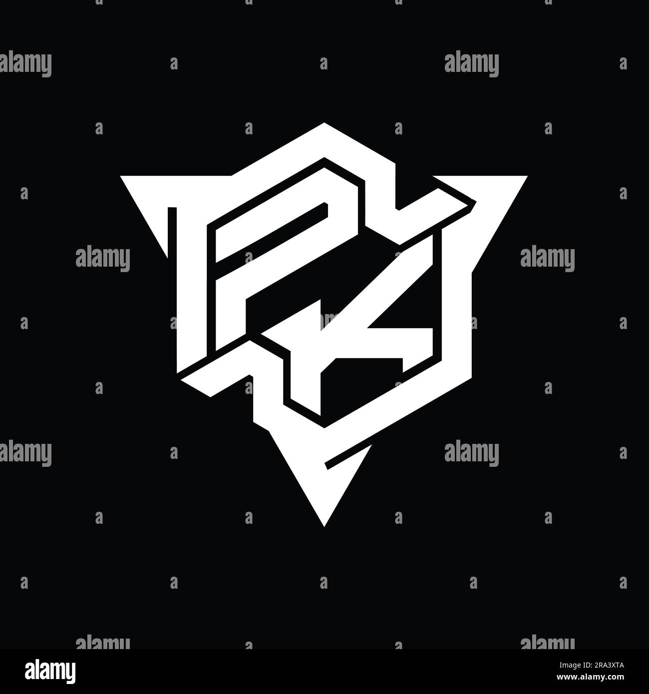 Pk gaming logo hi-res stock photography and images - Alamy