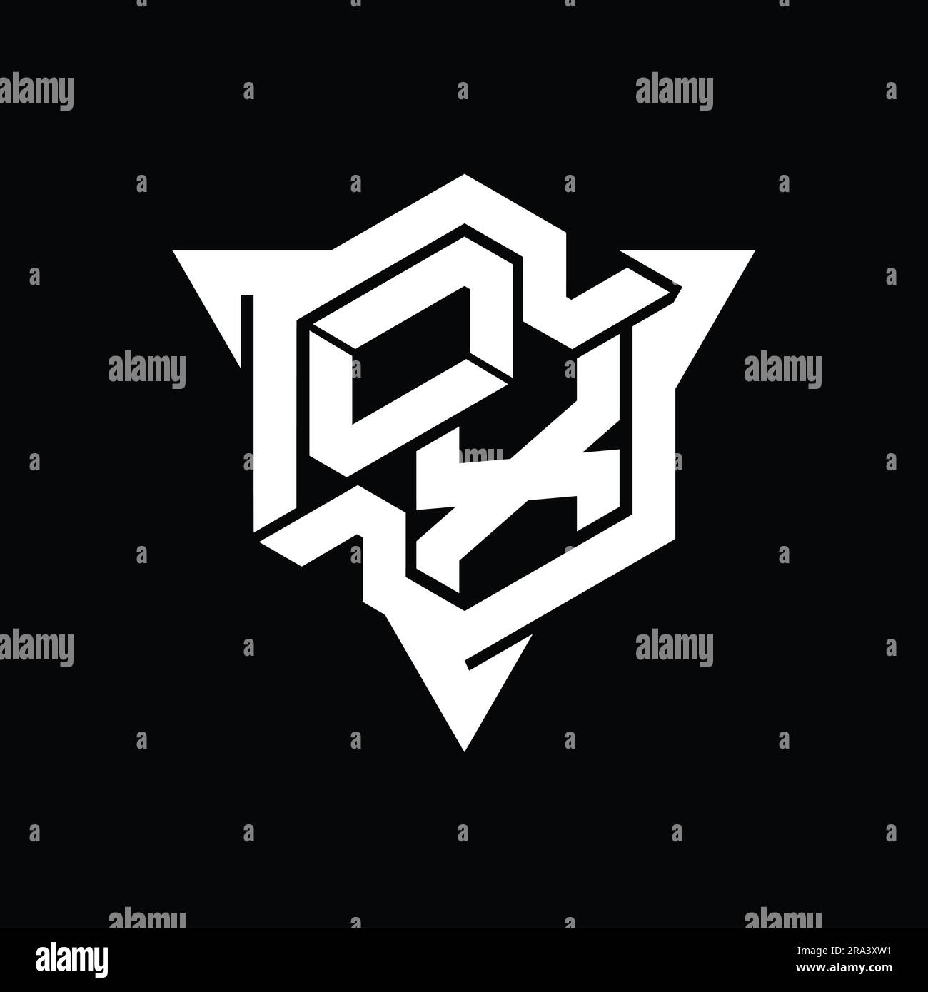 Ox gaming letters hi-res stock photography and images - Alamy