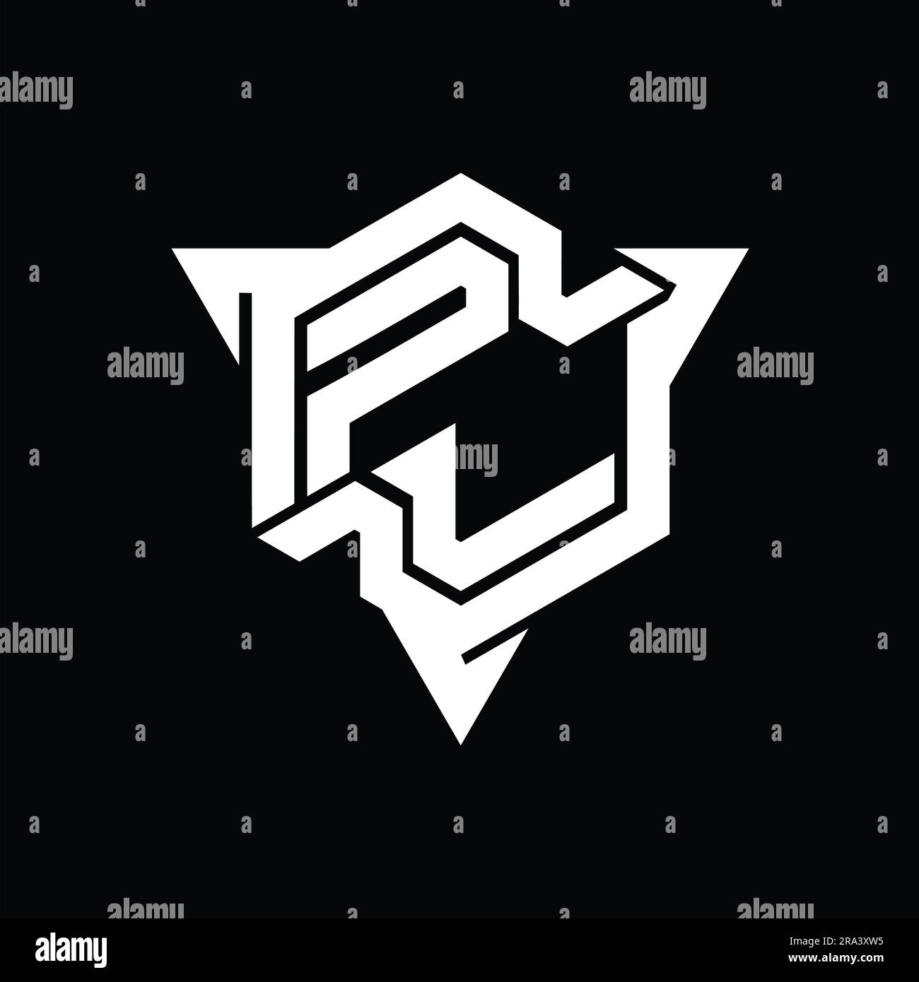 Pl gaming logo hi-res stock photography and images - Alamy