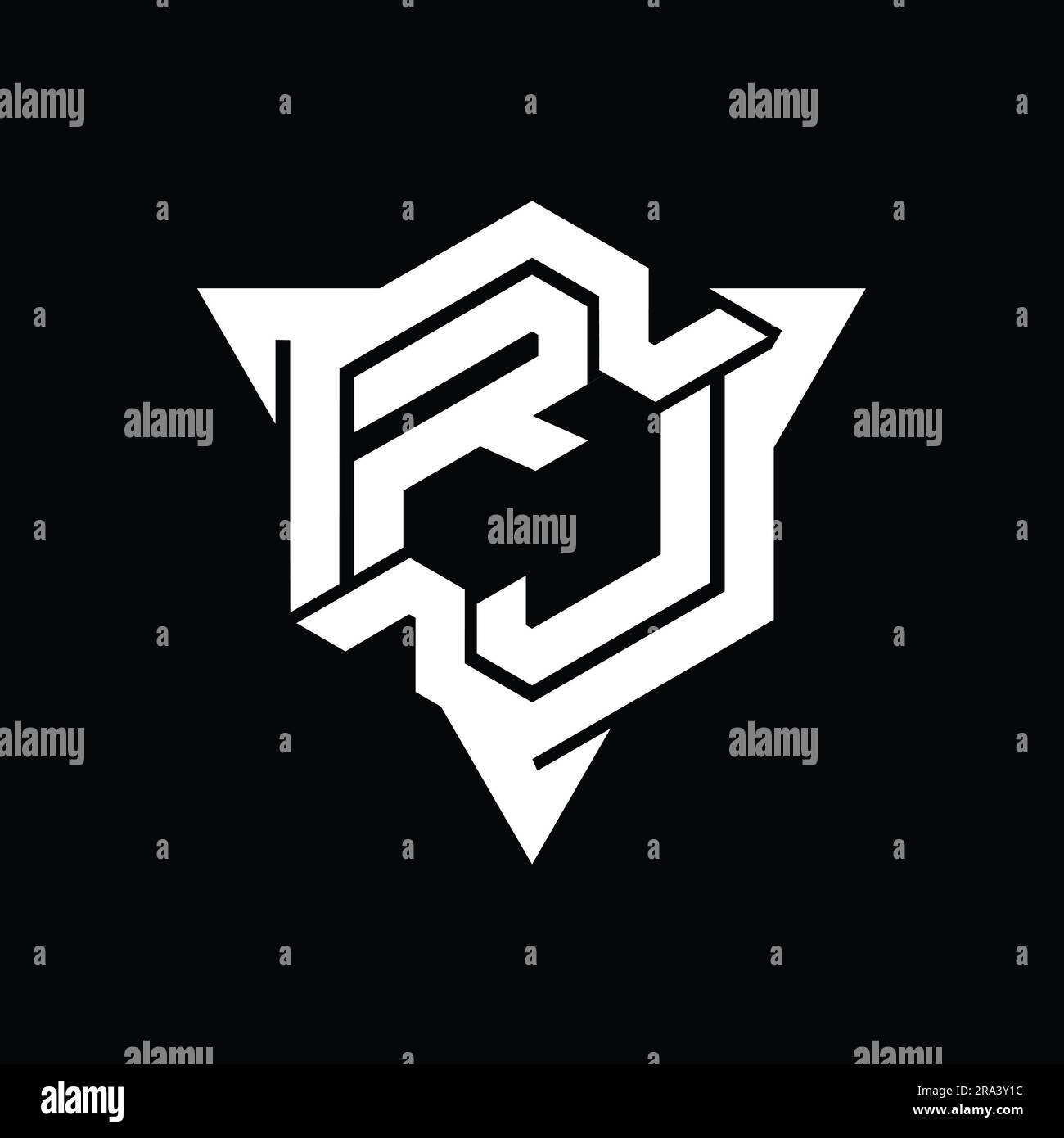 Rj gaming logo hi-res stock photography and images - Alamy