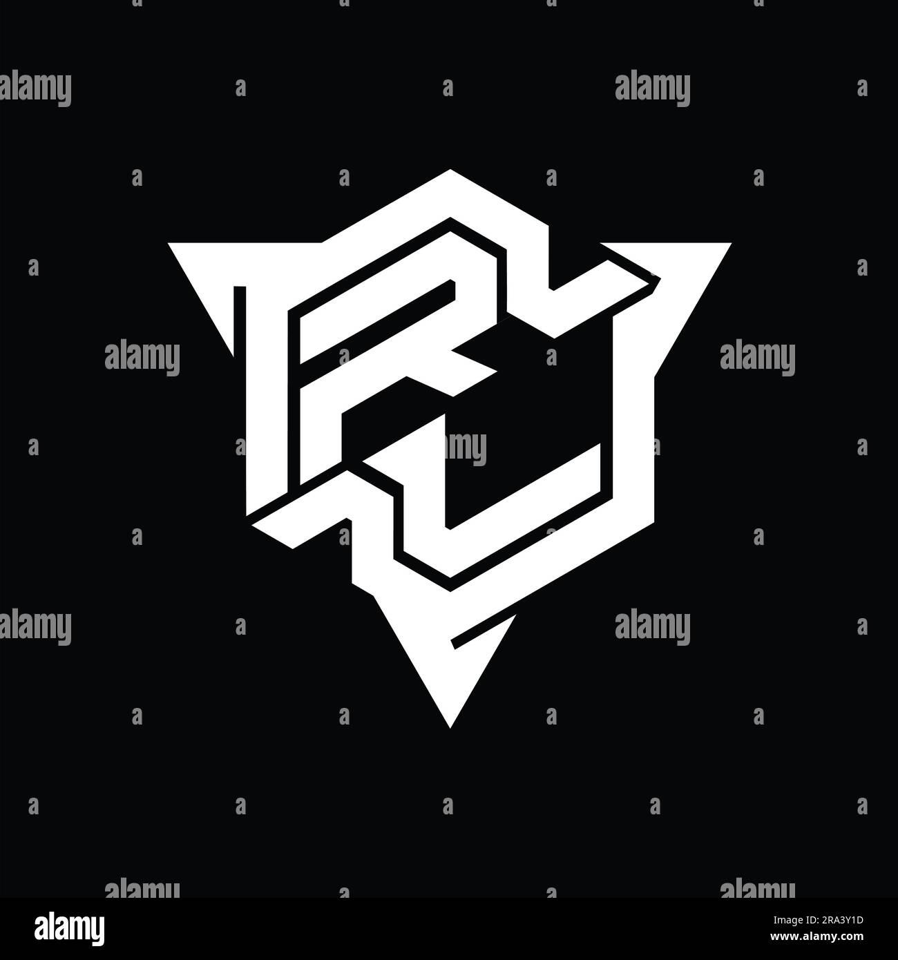 Rl gaming letters hi-res stock photography and images - Alamy