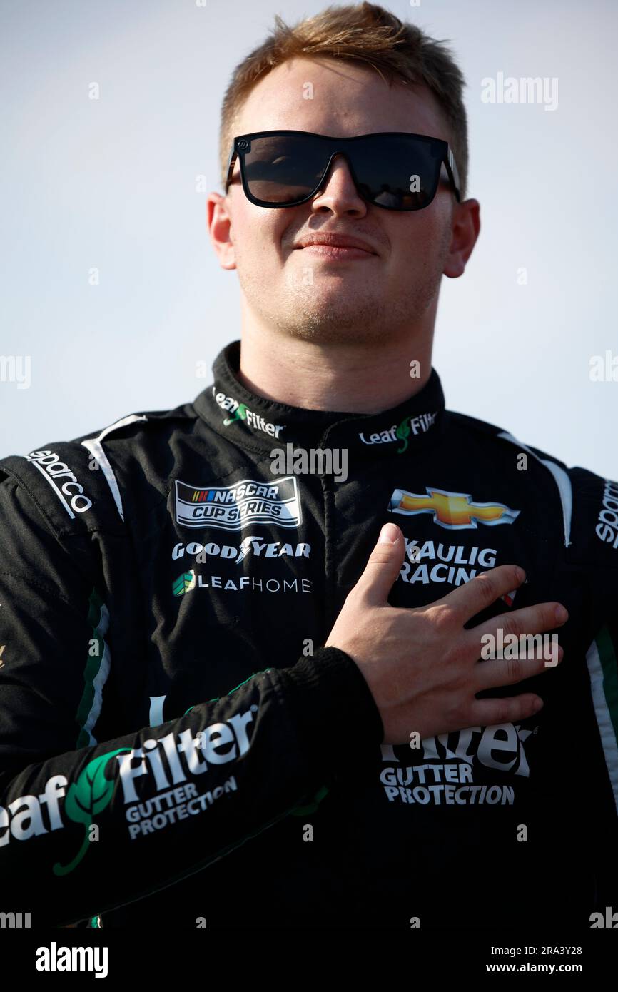 Lebanon, TN, USA. 25th June, 2023. NASCAR Cup Series driver, Justin ...