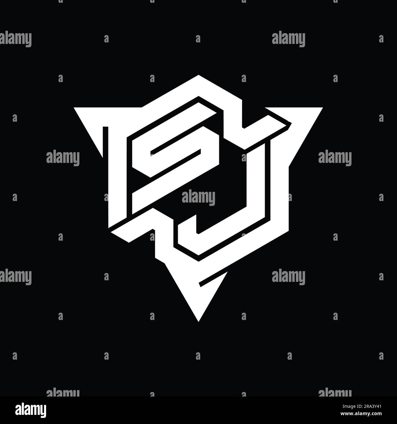 Sj gaming logo hi-res stock photography and images - Alamy