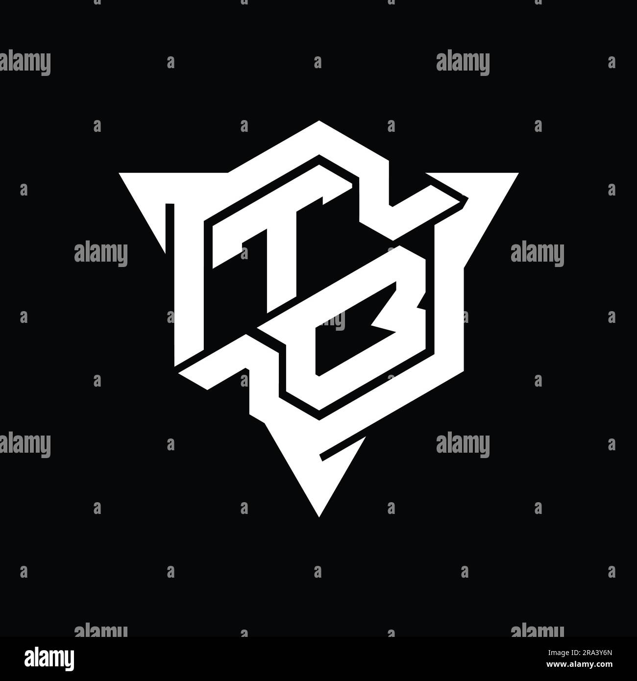 Tb gaming logo hi-res stock photography and images - Alamy