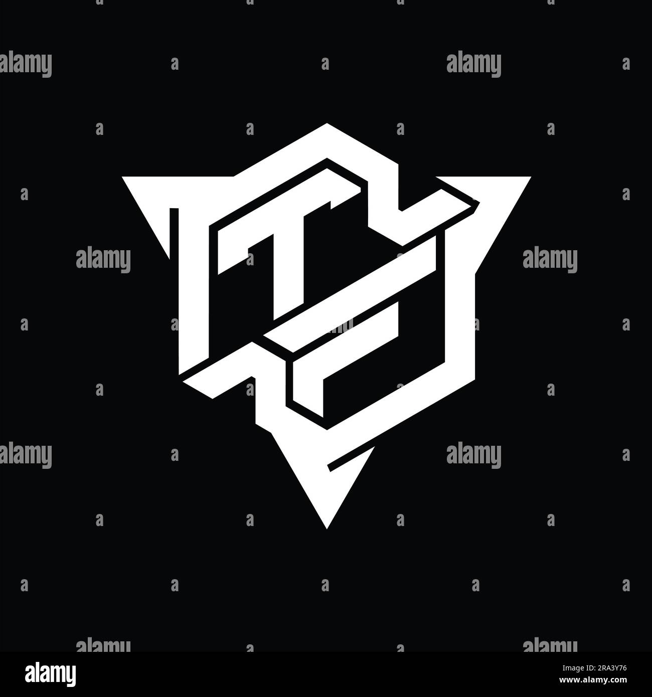 Tf logo design hi-res stock photography and images - Alamy