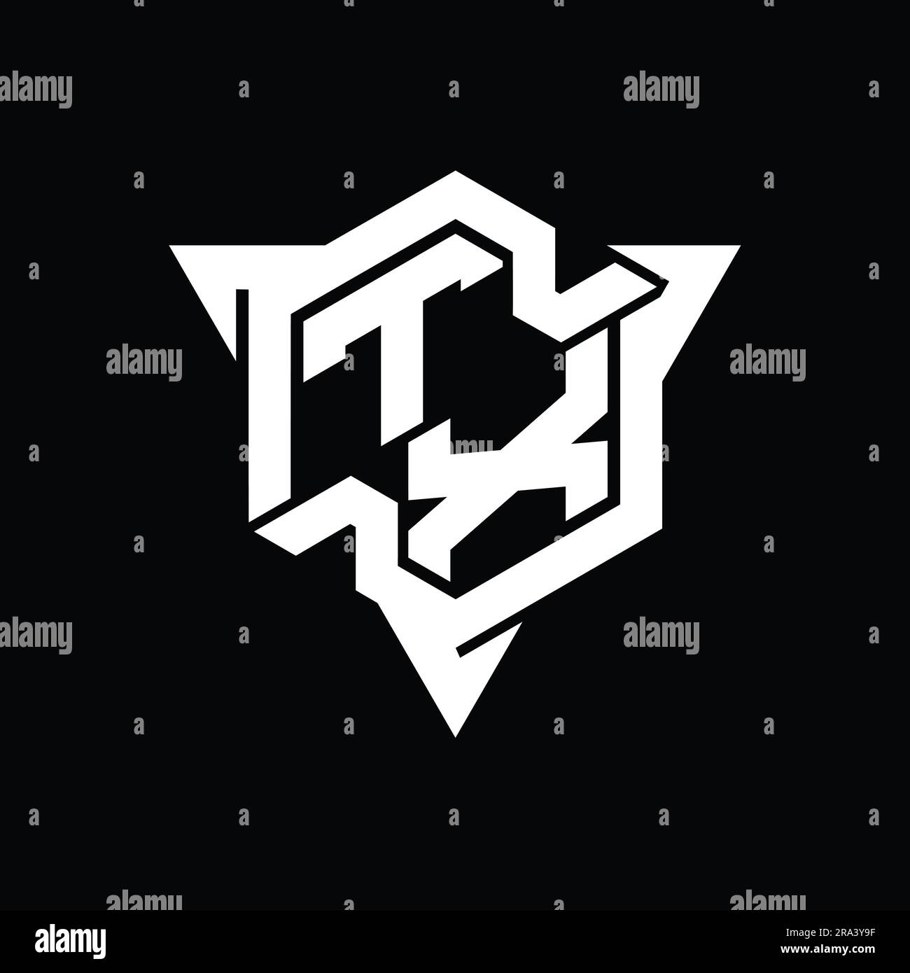 Tx gaming letters hi-res stock photography and images - Alamy