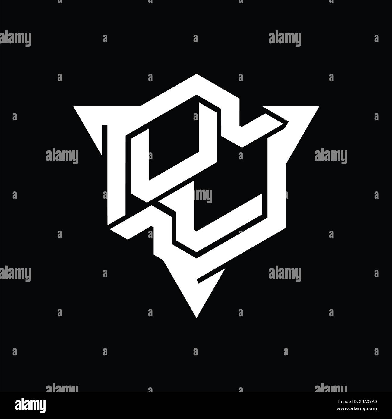 Ul letter logo hi-res stock photography and images - Alamy