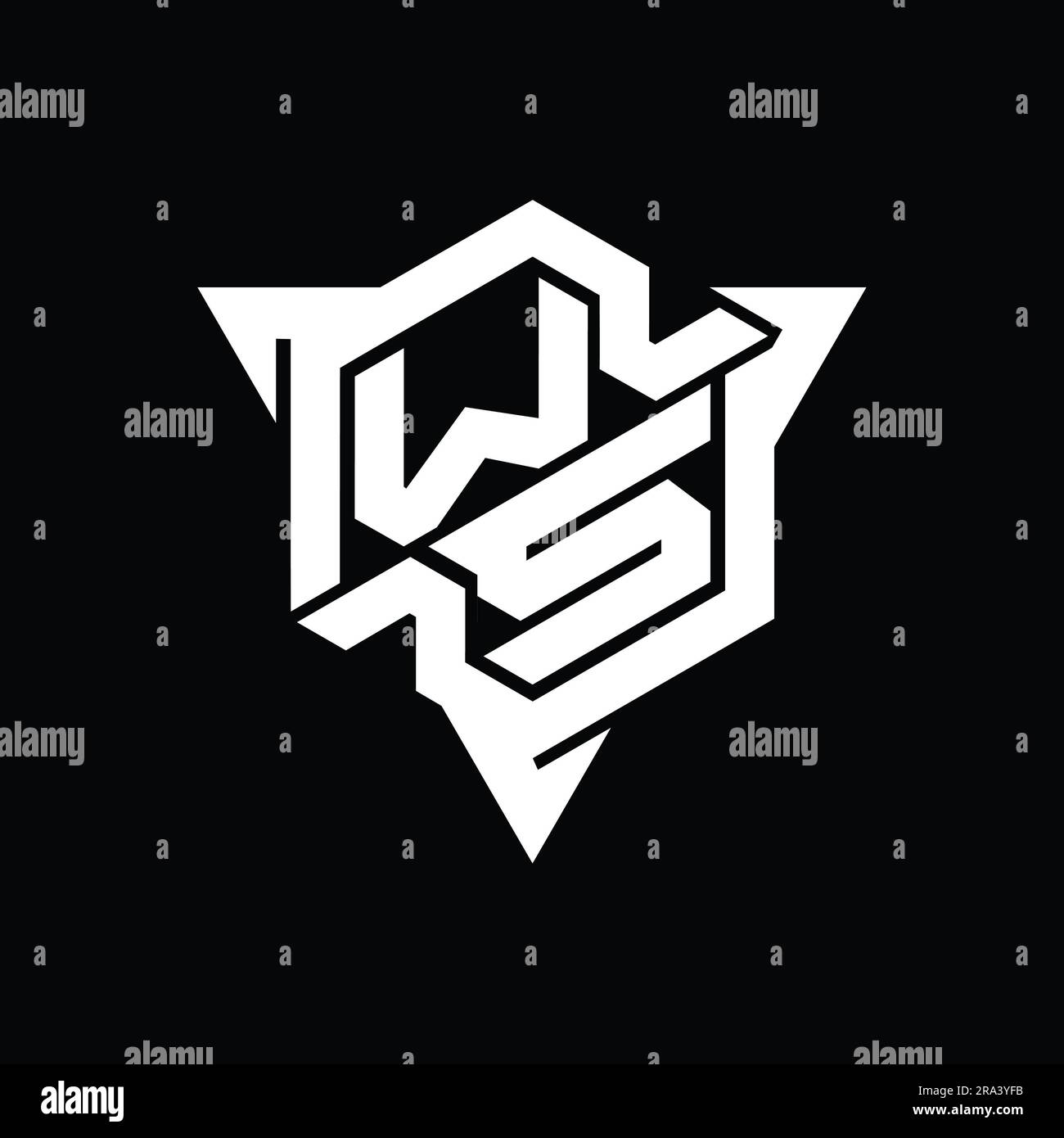 Ws gaming letters hi-res stock photography and images - Alamy