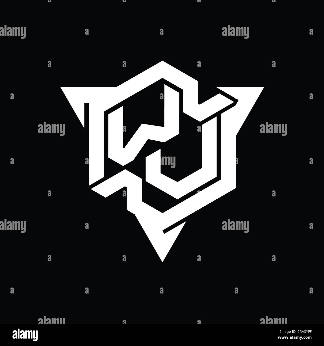 Wv modern logo hi-res stock photography and images - Alamy