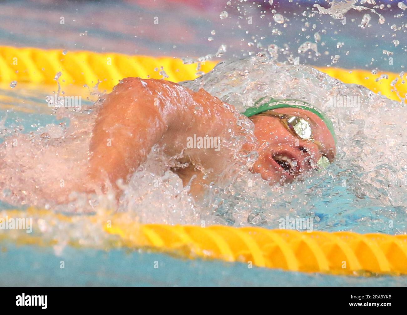 Leon Marchand, Men Final 400 M Medley during the French Elite Swimming ...