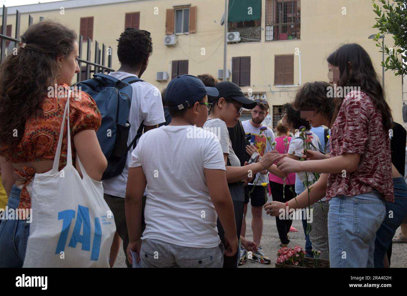 Rome, Italy. 30th June, 2023. ROME - Rome 06/30/2023 Prayer and laying ...