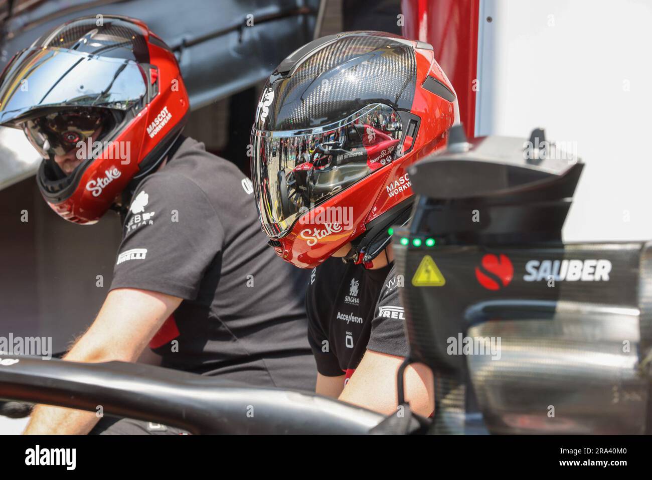 Red Bull Ring Circuit, Spielberg, Austria, June 30, 2023, Alfa Romeo F1 ...