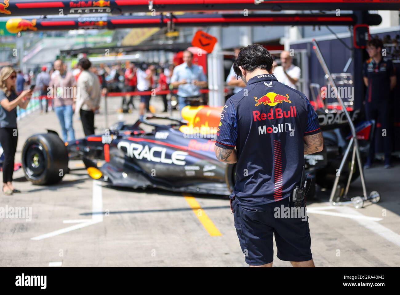 Red Bull Ring Circuit, Spielberg, Austria, June 30, 2023, Oracle Red Bull Racing during FORMULA ...