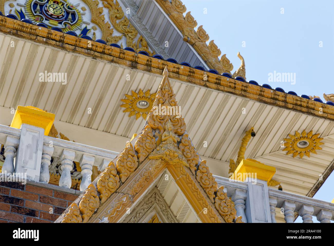 Wat Buddha Thai Thavorn Vanaram is an ornate Thai Buddhist Temple in ...