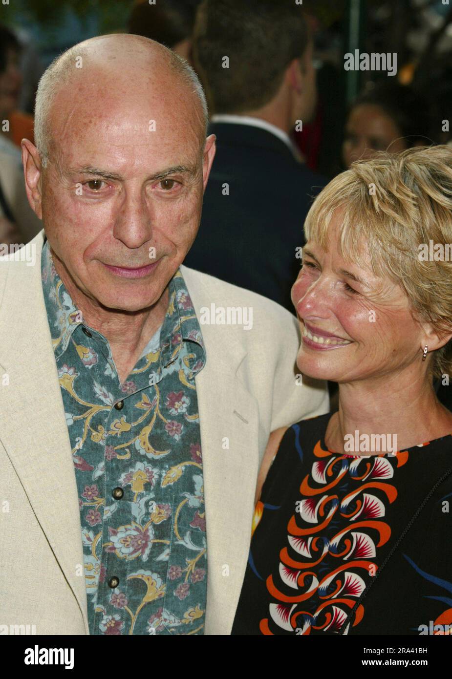 Alan Arkin and wife Suzanne Newlander Arkin attend the premiere of "And ...